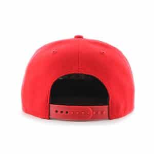 Wisconsin Badgers Sure Shot Red 47 Brand Adjustable Hat - Detroit Game Gear