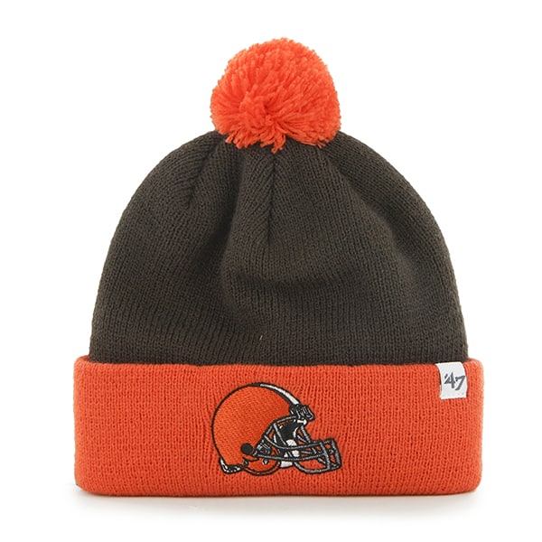 Cleveland Browns Bam Bam Cuff Knit Brown 47 Brand TODDLER Hat - Detroit ...