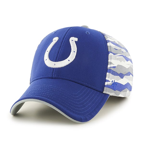 Indianapolis Colts Carrier MVP Royal 47 Brand Adjustable Hat - Detroit ...