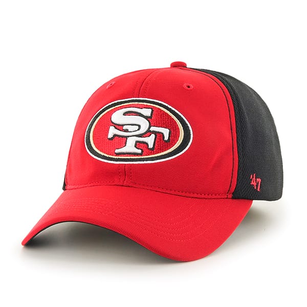 San Francisco 49Ers Draft Day Closer Red 47 Brand Stretch Fit Hat ...