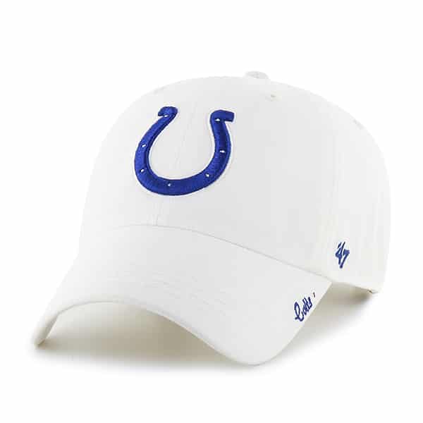 Indianapolis Colts Miata Clean Up White 47 Brand Womens Hat - Detroit ...