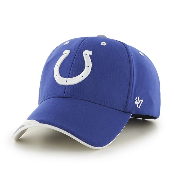 Indianapolis Colts Neutral Zone MVP Royal 47 Brand Adjustable Hat ...