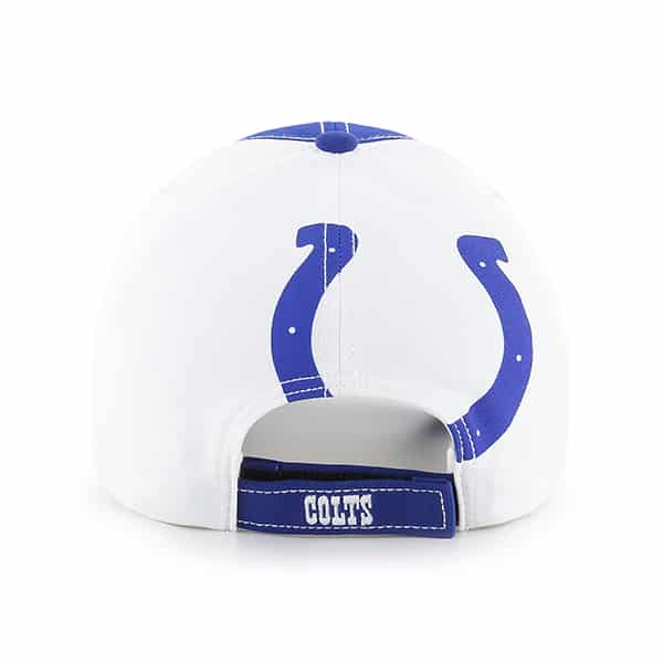 Indianapolis Colts Overturn MVP White 47 Brand Adjustable Hat - Detroit ...