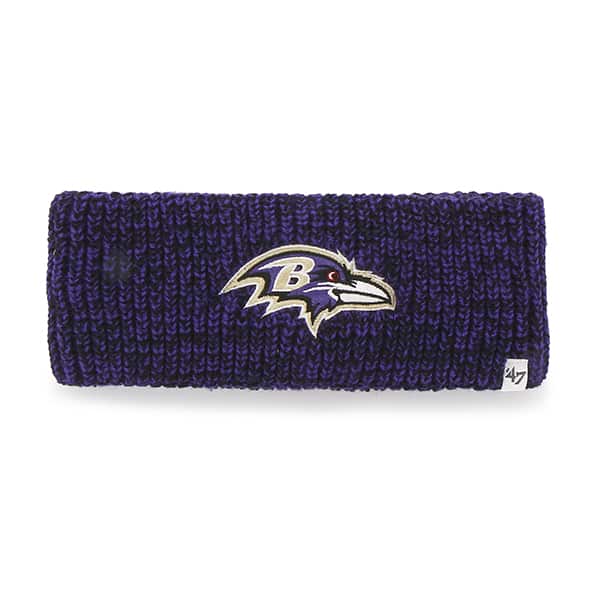 Baltimore Ravens Prima Headband Black 47 Brand Womens - Detroit Game Gear