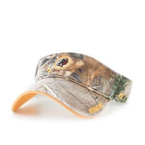 Washington Redskins Realtree Ice Visor Realtree 47 Brand Adjustable Hat ...