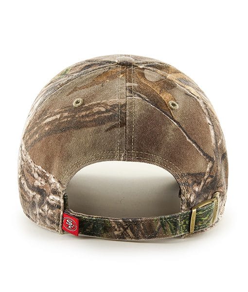 San Francisco 49Ers Realtree Clean Up Realtree 47 Brand Adjustable Hat ...