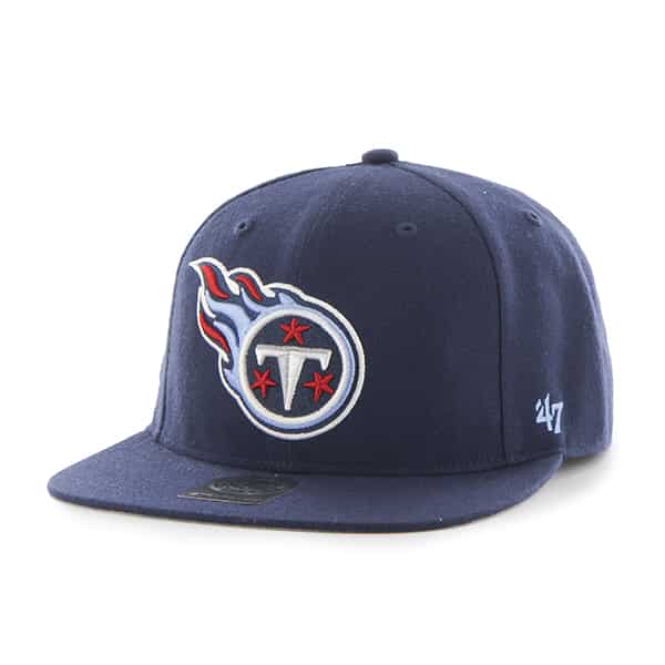 Tennessee Titans Super Shot Captain Light Navy 47 Brand Adjustable Hat ...