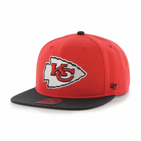Kansas City Chiefs Super Shot Two Tone Captain Torch Red 47 Brand ...