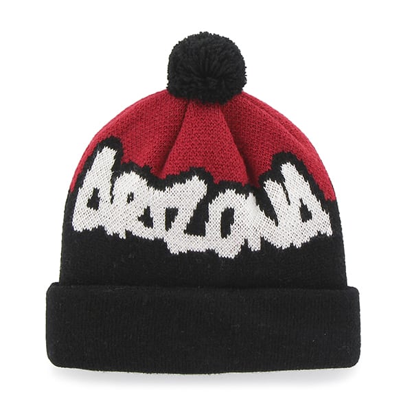 Arizona Cardinals Underdog Cuff Knit Black 47 Brand KID Hat - Detroit ...