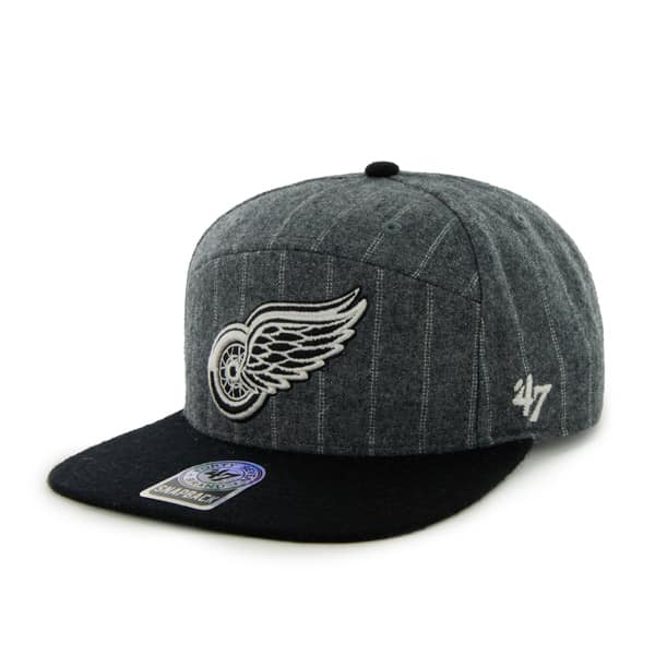 Detroit Red Wings Morrison Black 47 Brand Adjustable Hat - Detroit Game ...