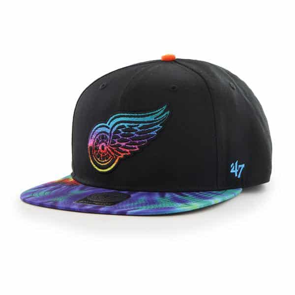 Detroit Red Wings Morrison Black 47 Brand Adjustable Hat - Detroit Game ...