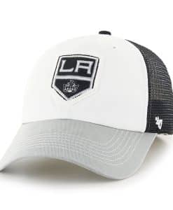 Los Angeles Kings Draft Day Closer Black 47 Brand Stretch Fit Hat ...