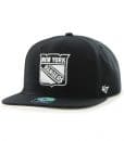 New York Rangers Sure Shot Black 47 Brand Adjustable Hat - Detroit Game ...