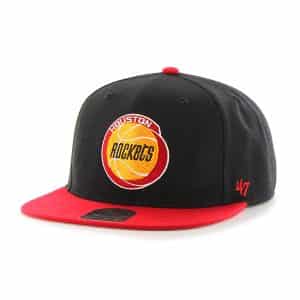 Houston Rockets Sure Shot Two Tone Captain Black 47 Brand Adjustable ...