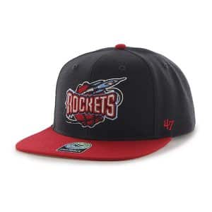 Houston Rockets Sure Shot Two Tone Captain Navy 47 Brand Adjustable Hat ...