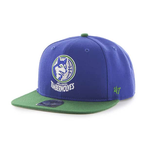 Minnesota Timberwolves Sure Shot Two Tone Captain Royal 47 Brand ...
