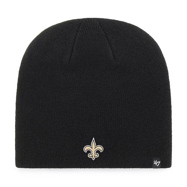 New Orleans Saints 47 Brand Black Knit Beanie Hat - Detroit Game Gear