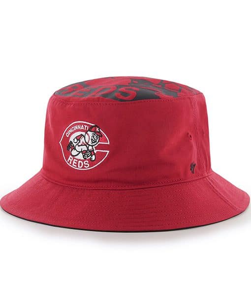 Cincinnati Reds Stapleton Bucket Red 47 Brand Hat - Detroit Game Gear