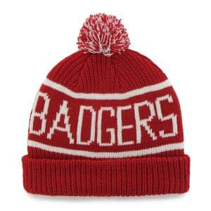 Wisconsin Badgers 47 Brand Red Calgary Winter Cuff Knit Hat - Detroit ...