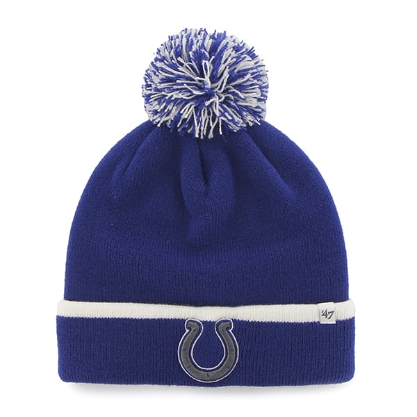 Indianapolis Colts Baraka Cuff Knit Royal 47 Brand Hat - Detroit Game Gear