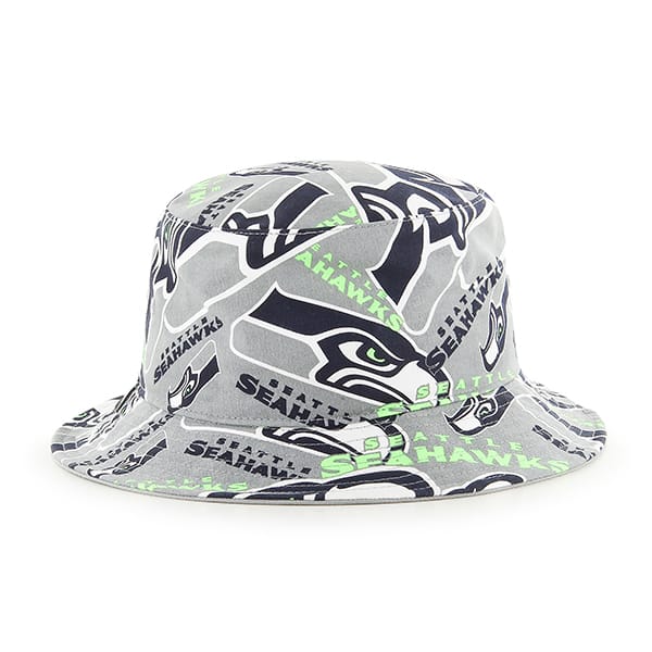 Seattle Seahawks 47 Brand Bravado Bucket Hat - Detroit Game Gear