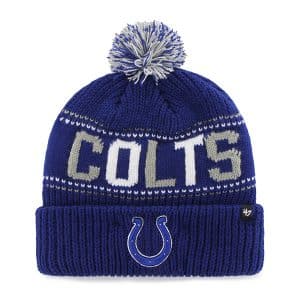 Indianapolis Colts Jumble Cuff Knit Royal 47 Brand Hat - Detroit Game Gear