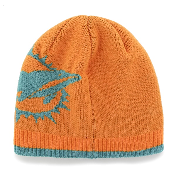 Miami Dolphins Peaks Beanie Pylon 47 Brand Hat - Detroit Game Gear