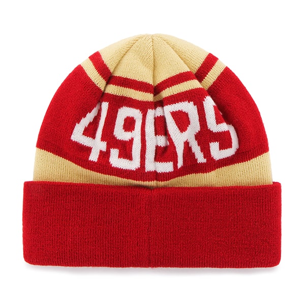 San Francisco 49Ers Rift Cuff Knit Light Gold 47 Brand Hat - Detroit ...