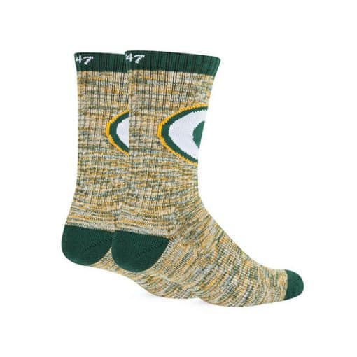 Green Bay Packers 47 Brand Dark Green Leroy Sport Crew Socks - Detroit ...