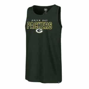 Green Bay Packers Men's 47 Brand Dark Green Tank Top - Detroit Game Gear