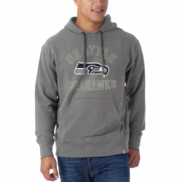 Seattle Seahawks Striker Pullover Mens Wolf Grey 47 Brand - Detroit ...