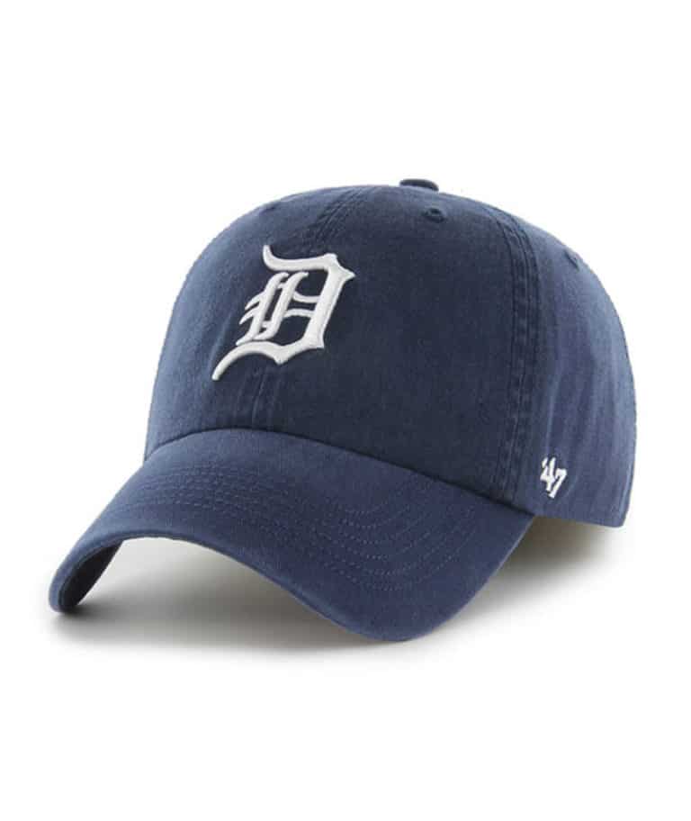 Detroit Tigers 47 Brand Home Navy Franchise Fitted Hat - Detroit Game Gear