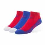 Texas Rangers Skylite Motion Low Cut Socks 3 Pack Team Color 47 Brand ...