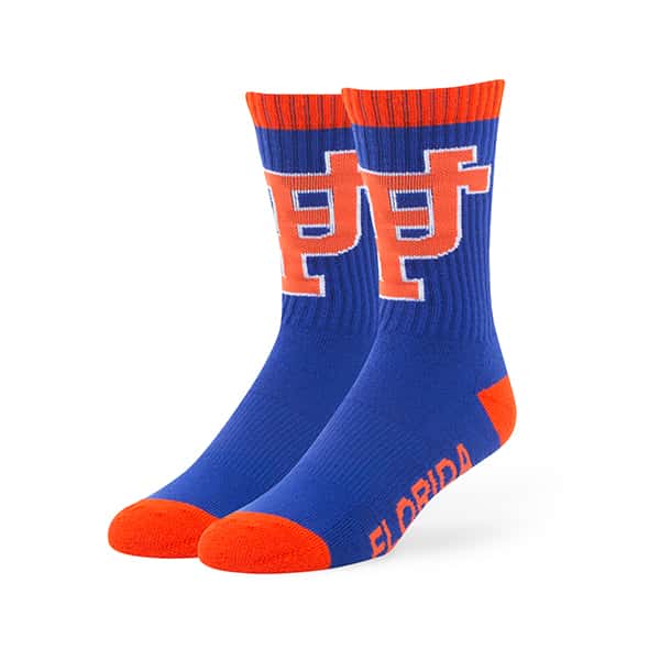Florida Gators Bolt Sport Socks Royal 47 Brand - Detroit Game Gear