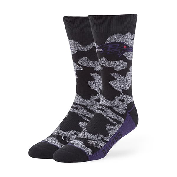 Baltimore Ravens Bayonet Fuse Socks Black 47 Brand - Detroit Game Gear