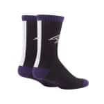 Baltimore Ravens 47 Brand Black Bolt Sport Socks - Detroit Game Gear