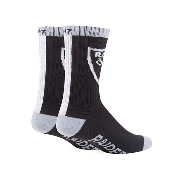 Oakland Raiders Bolt Sport Socks Black 47 Brand - Detroit Game Gear