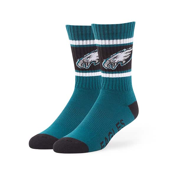 Philadelphia Eagles Duster Sport Socks Pacific Green 47 Brand - Detroit ...