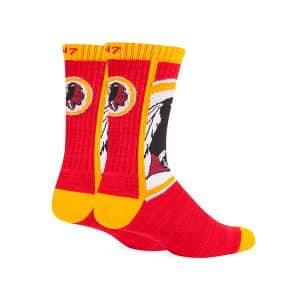 Washington Redskins Hot Box Sport Socks Red 47 Brand - Detroit Game Gear