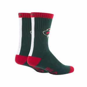 Minnesota Wild 47 Brand Dark Green Bolt Sport Socks - Detroit Game Gear