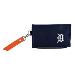 Detroit Tigers Women's Orange Ribbon Organizer Wallet - Detroit Game Gear