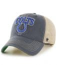 Indianapolis Colts Tuscaloosa Clean Up Vintage Navy 47 Brand Adjustable ...