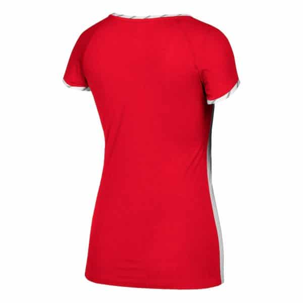 Detroit Red Wings Women's Adidas Constructed Raglan Tee - Detroit Game Gear