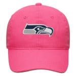 Seattle Seahawks KIDS Girls 7-16 Pink Adjustable Hat - Detroit Game Gear