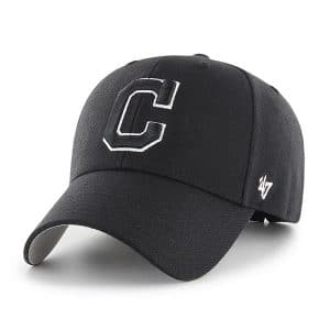 Cleveland Indians 47 Brand Black MVP Adjustable Hat - Detroit Game Gear