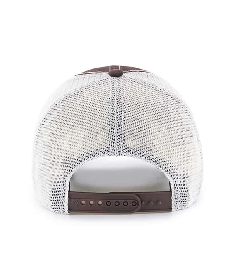 San Diego Padres 47 Brand Vintage Brown Trawler White Mesh Snapback Hat ...