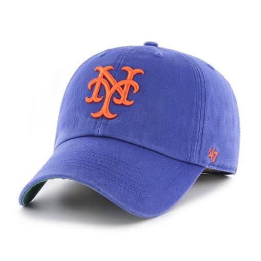 New York Mets 47 Brand Blue Franchise Classic Fitted Hat - Detroit Game ...