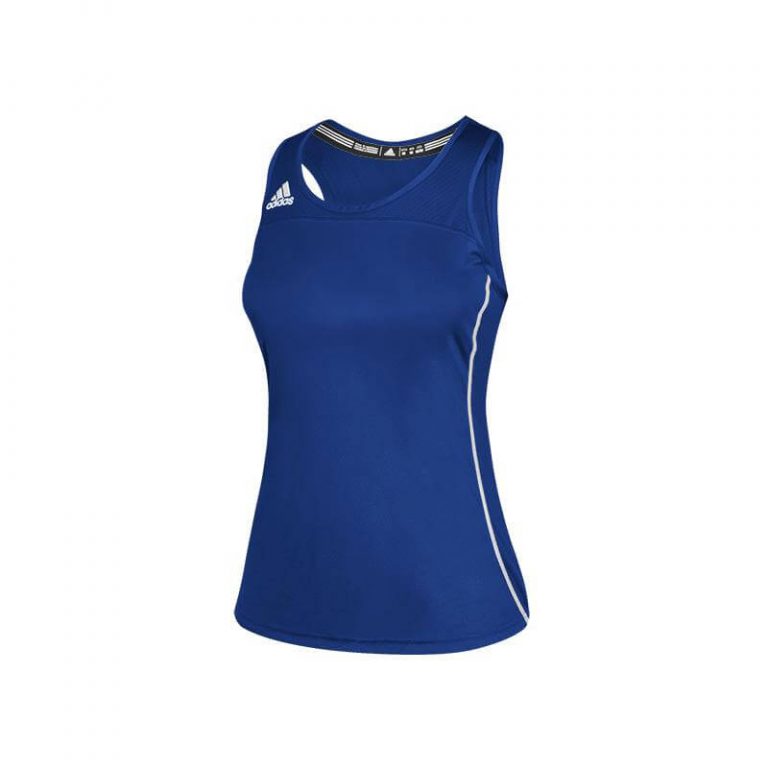 Women's Adidas Royal Blue Climacool Utility Compression Tank Top ...