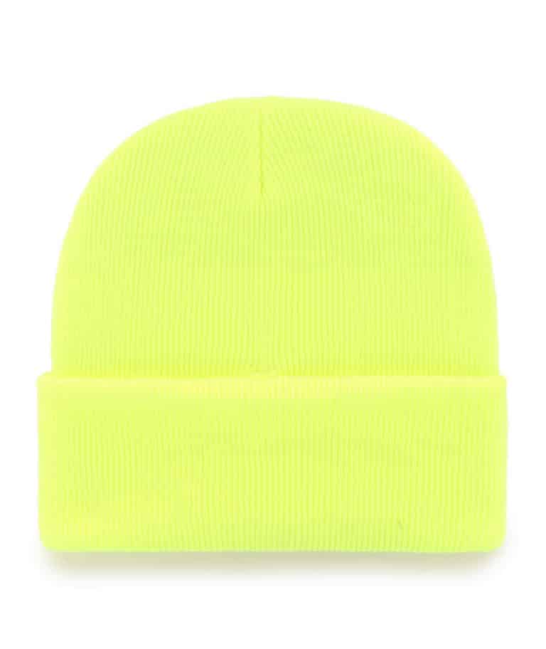 New York Yankees 47 Brand Neon Yellow Cuff Knit Hat - Detroit Game Gear