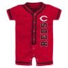 Cincinnati Reds Baby Game Ready Red Button Up Romper Coverall - Detroit ...